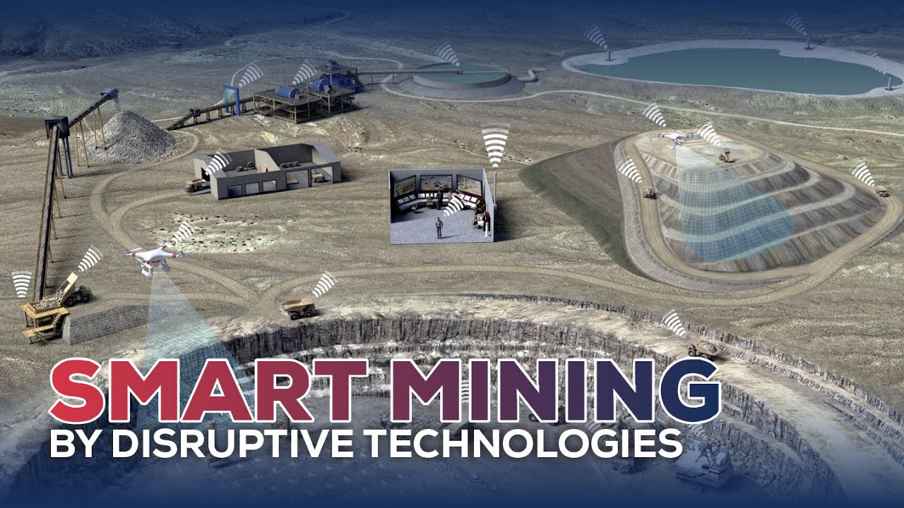 Smart Mining by Disruptive Technologies - YouTube