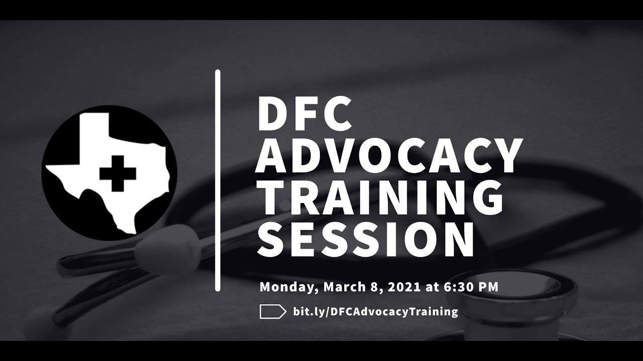 DFC Advocacy Training by Dr. Wilson Lam - YouTube