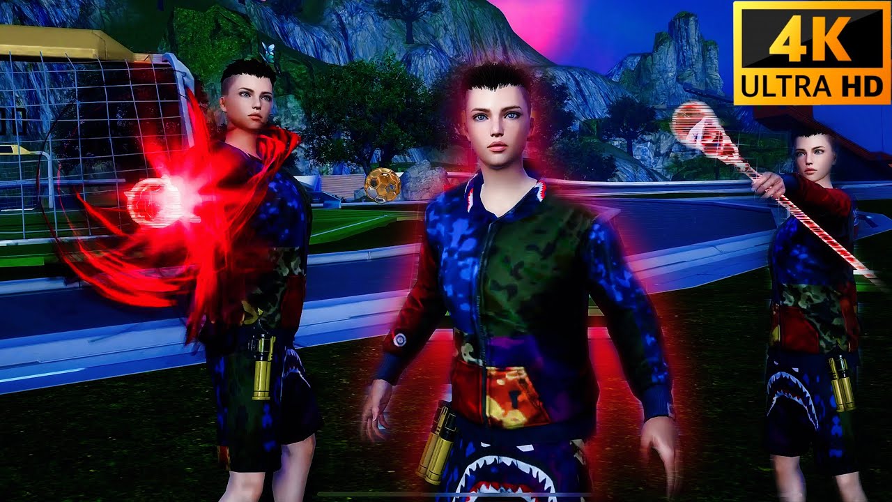 PUBG MOBILE PURPLE BAPE SET FULL ULTRA HD QUALITY 360 CAMERA ROTATION ...