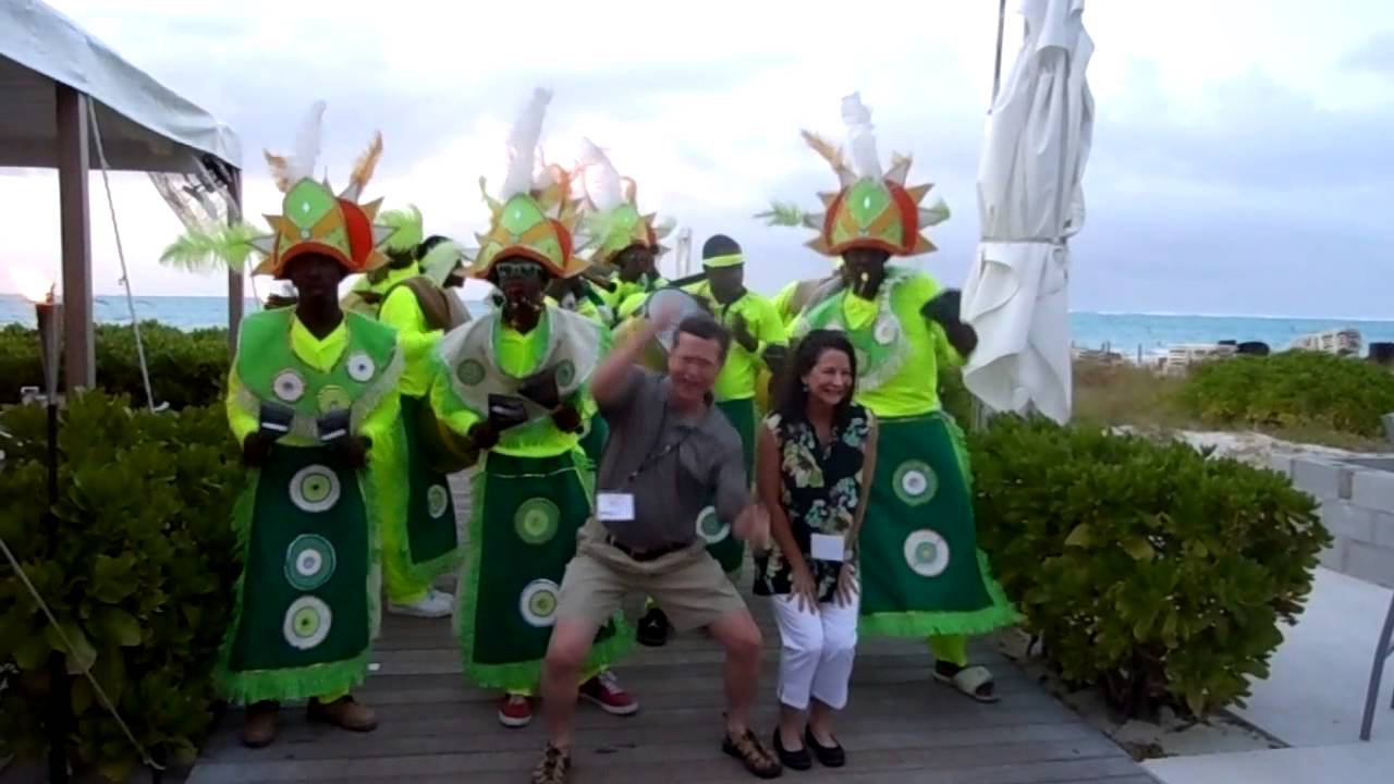 CJP Turks & Caicos Regional - Junkanoo Members Dance 3 - YouTube
