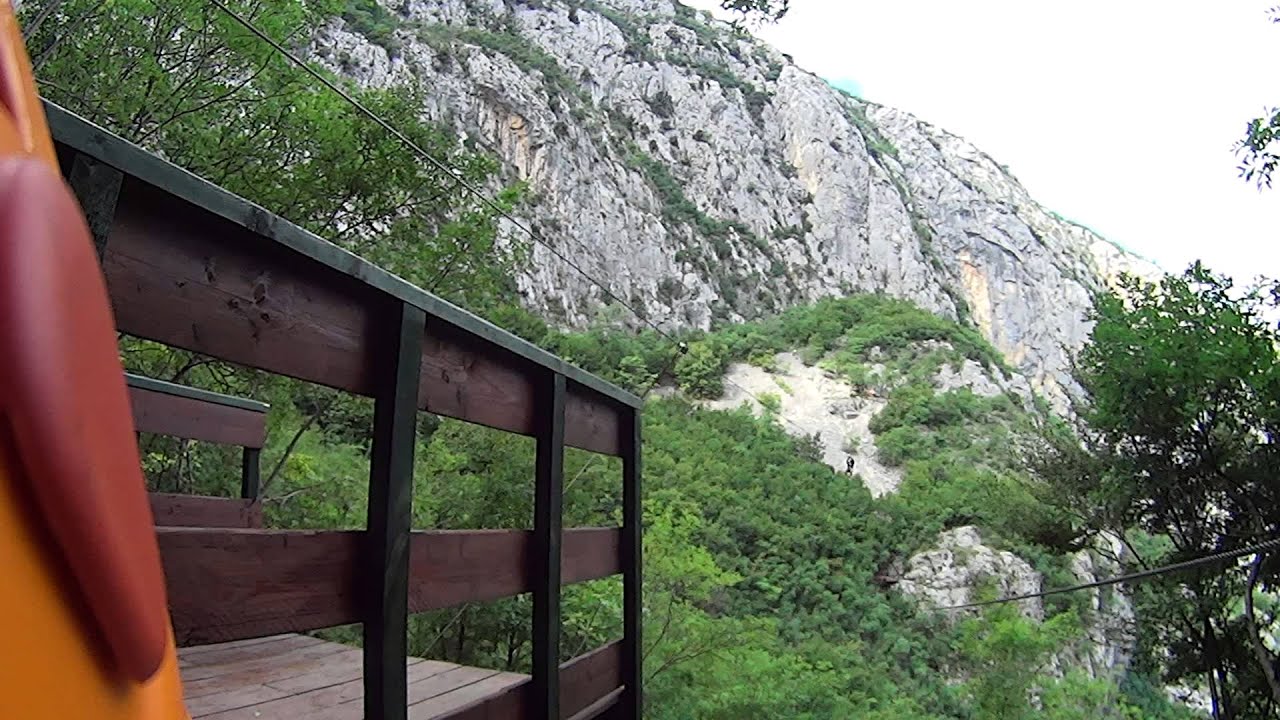 ZIP-LINE Omis 2014 3. - YouTube
