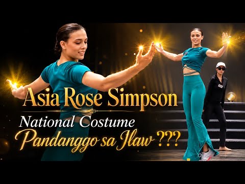 Miss World 2026 Philippines Asia Rose Simpson Spotted in Final Rehearsals! National Costume Reveal🇵🇭