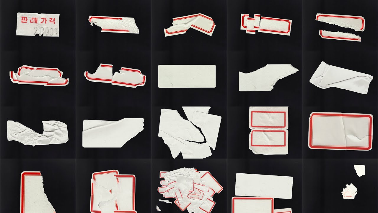 포토샵 필터 (이름표 감성) / 포토샵 텍스쳐 (Detached Label TEXTURE) - YouTube