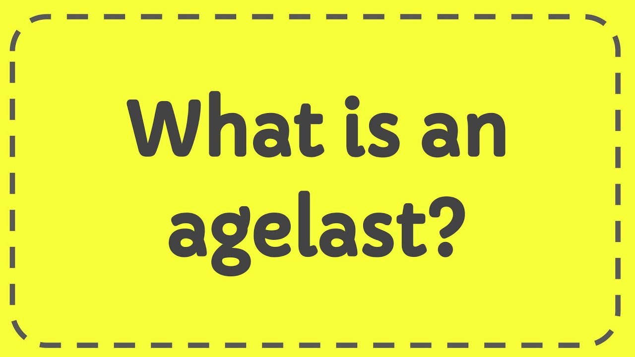 What is an agelast? - YouTube