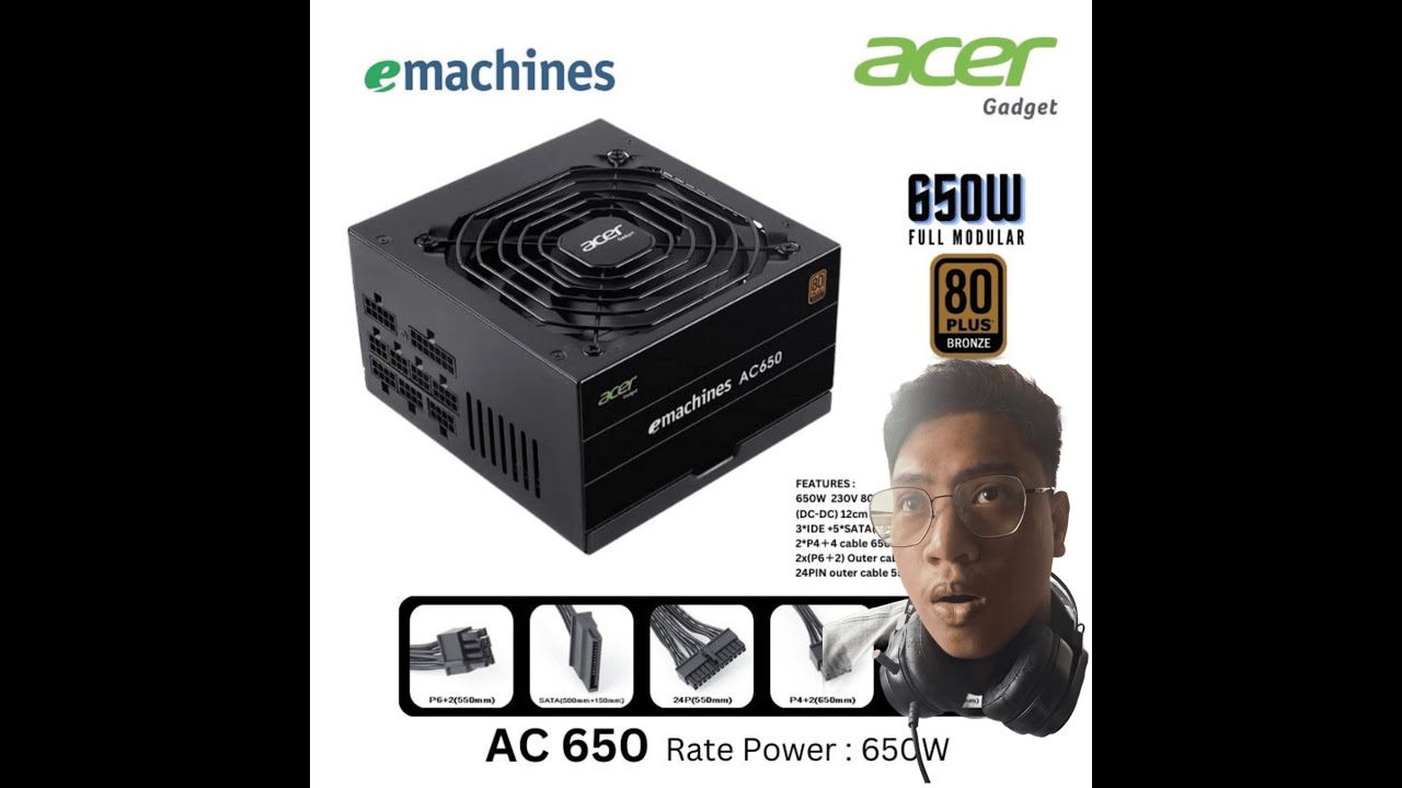 Unboxing and Installing New ACER AC650 - YouTube