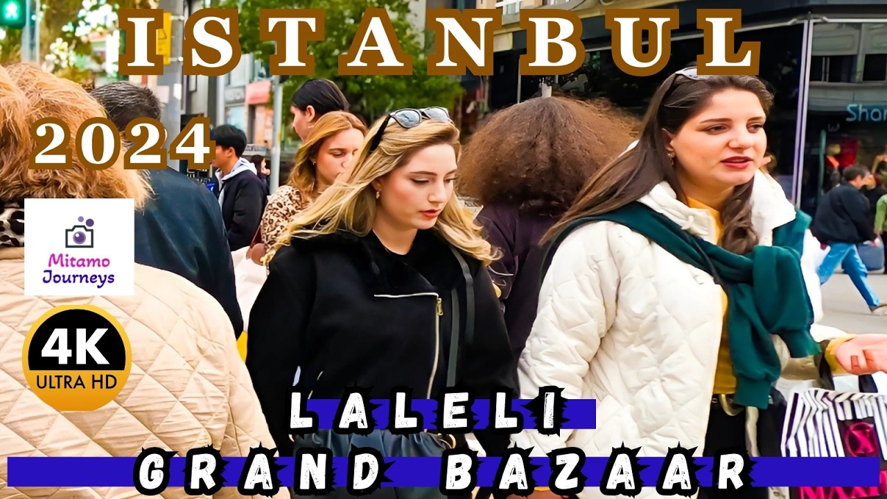 Istanbul City Walking Tour | Laleli to Grand Bazaar | Most Famous ...