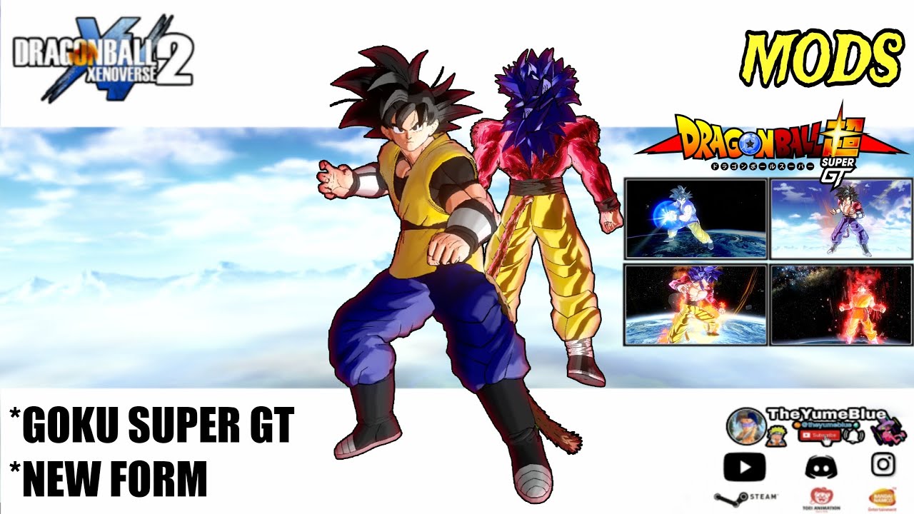 DBXV2 - MODs | Goku Super GT | @theyumeblue - YouTube