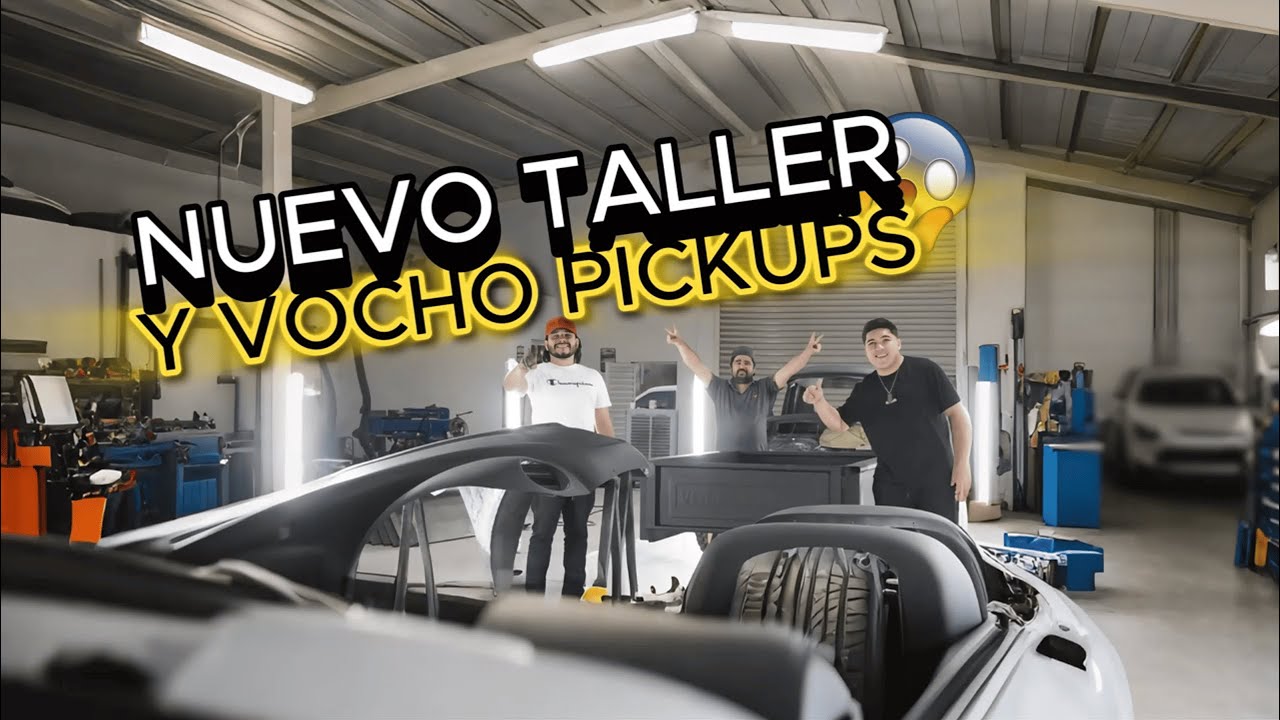 NUEVO TALLER Y PINTURA A VOCHO PICKUP EDICION ESPECIAL ! - YouTube