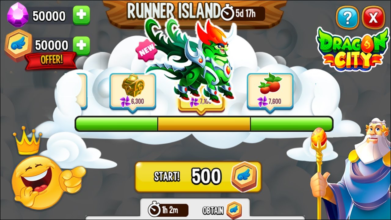 Dragon City - Lucky Runner Island + All Dragons | NEW Update v25.3.3 ...