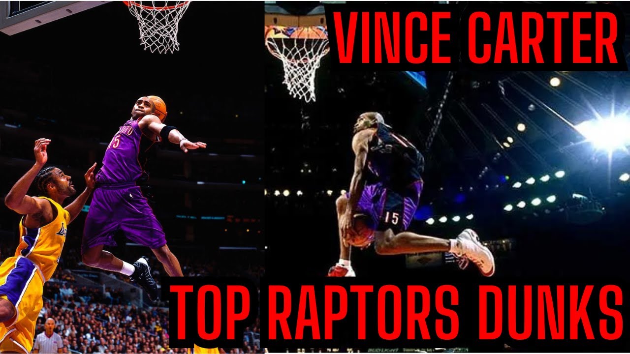 Vince Carter TOP Toronto Raptors Dunks - YouTube