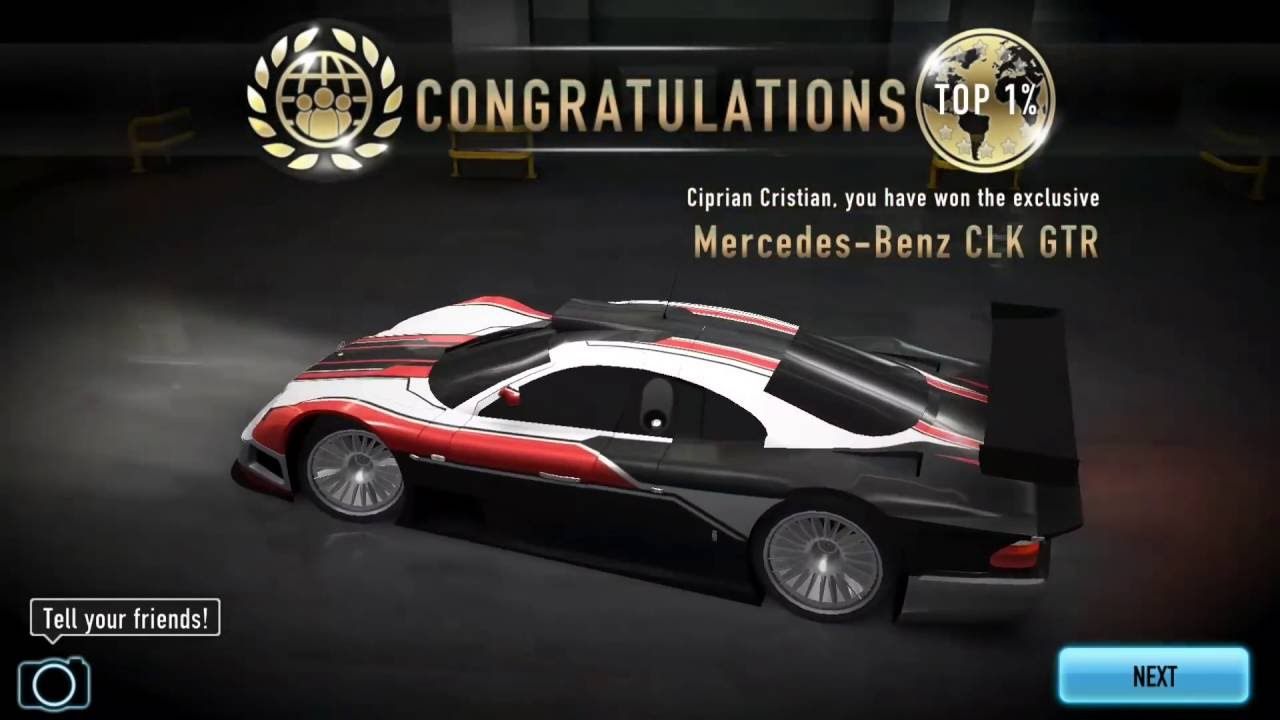 CSR Racing CLK GTR (PRO) SEASON 66 RESULTS - YouTube