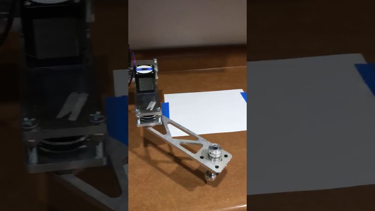 Circle Drawing Scara Robot Arm - YouTube