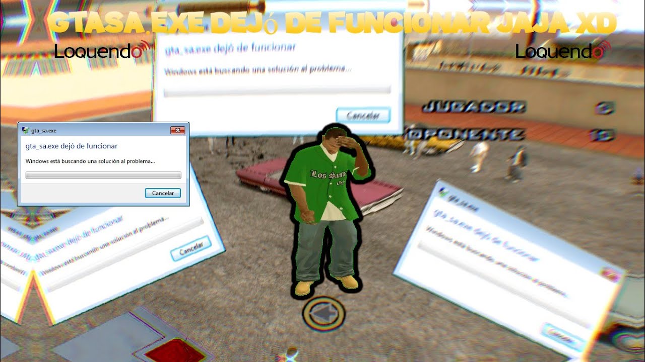 gta_sa.exe dejó de funcionar - YouTube