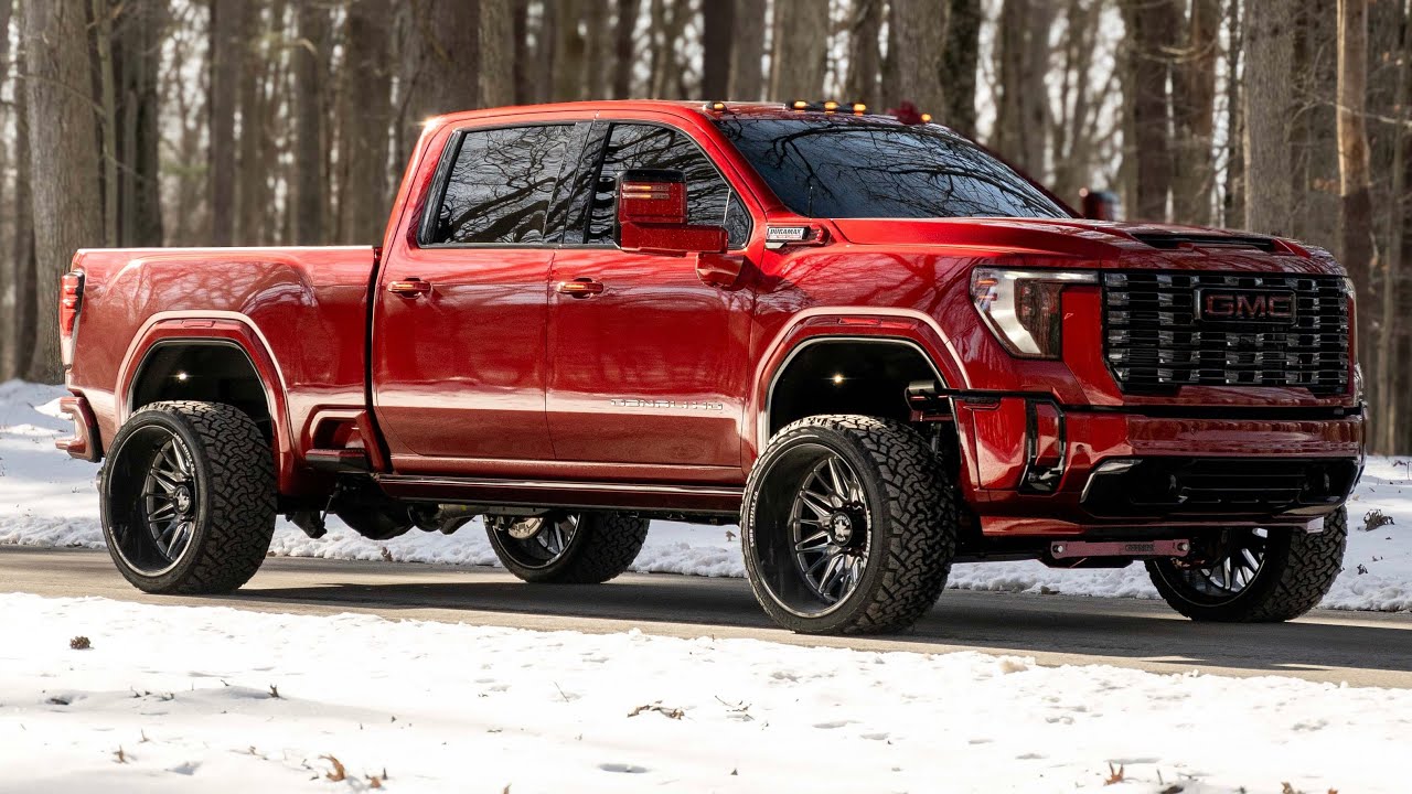 Our Metallic Red Denali Duramax Has Come To An End... - YouTube