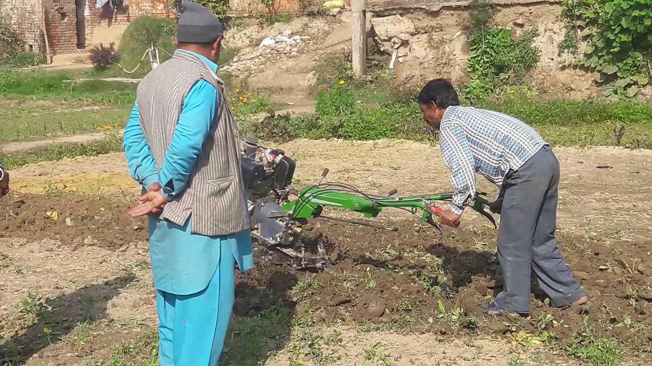 Machine for plowing - YouTube