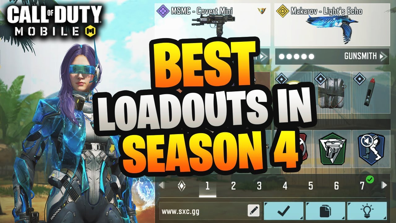 COD MOBILE Season 4 Top Ten Weapons and BEST GUNSMITH FOR CODM! - YouTube