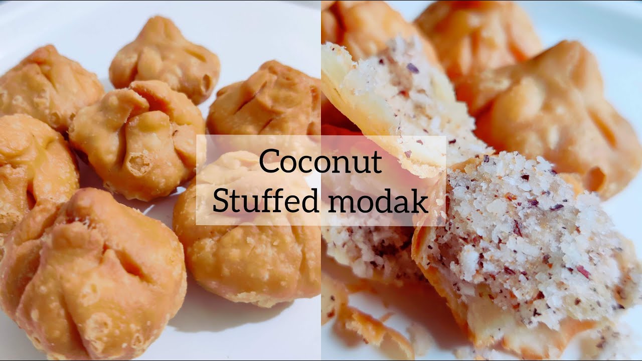 Modak recipe | Coconut Stuffed modak | Super Soft and Crispy | Happy ...