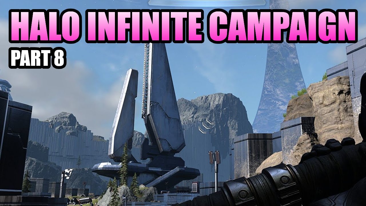 We Have To Visit All Of The Beacons! - Halo Infinite Campaign Part 8 ...