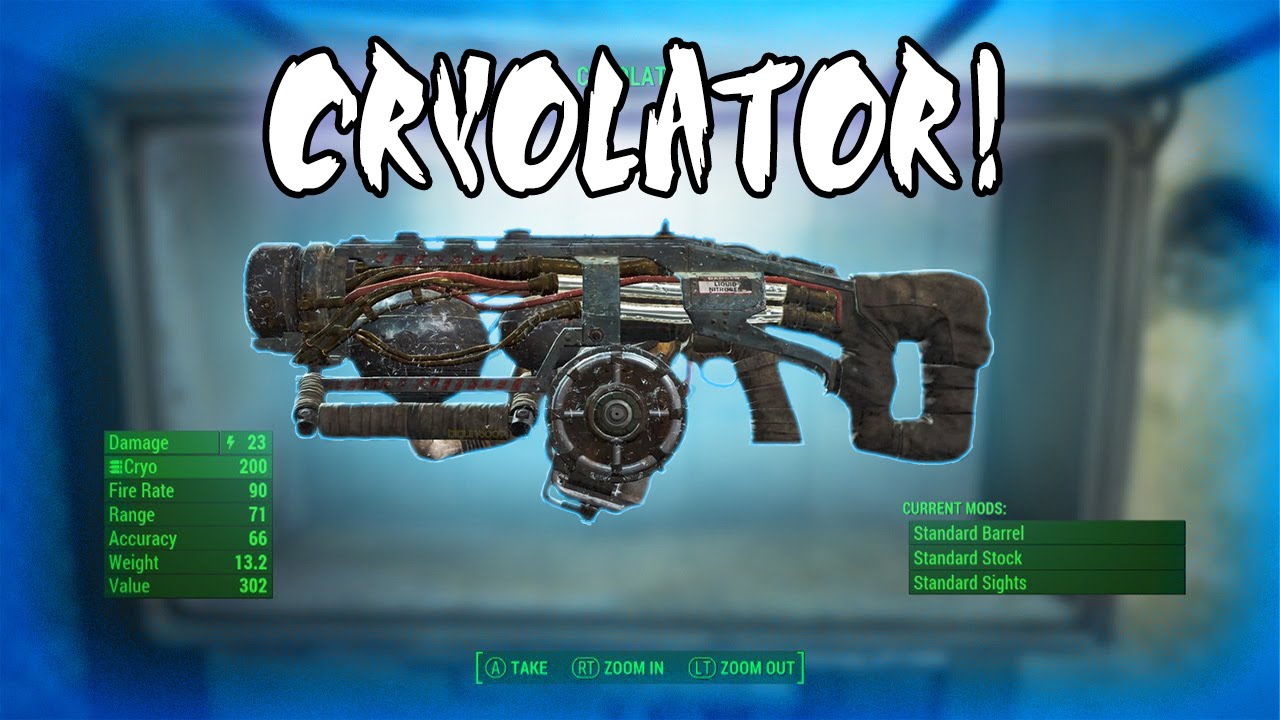 FALLOUT 4: CRYOLATOR AND AMMO TUTORIAL (NO LOCKIPICKING) - YouTube