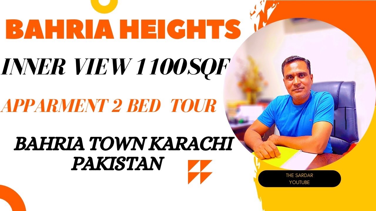 BAHRIA HEIGHTS APPARTMENT TOUR 1100sqf INNER VIEW BAHRIA TOWN KARACHI ...