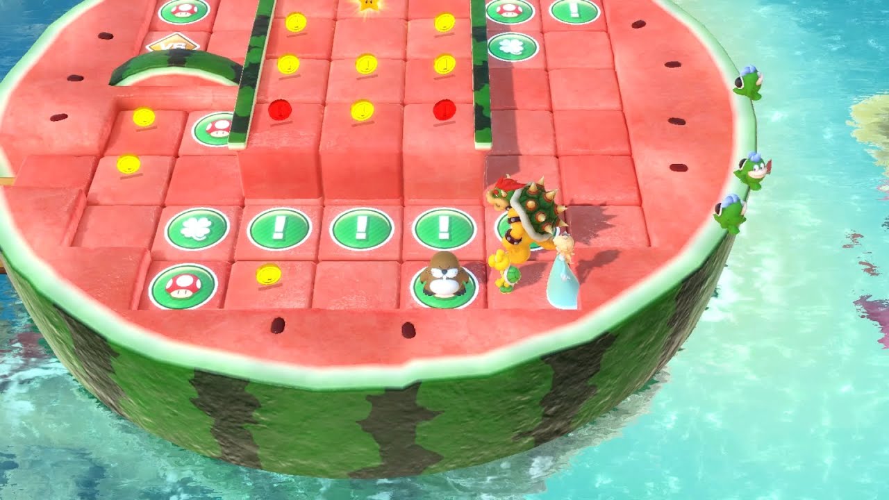 Super Mario Party Partner Party #2091 Watermelon Walkabout Monty Mole ...