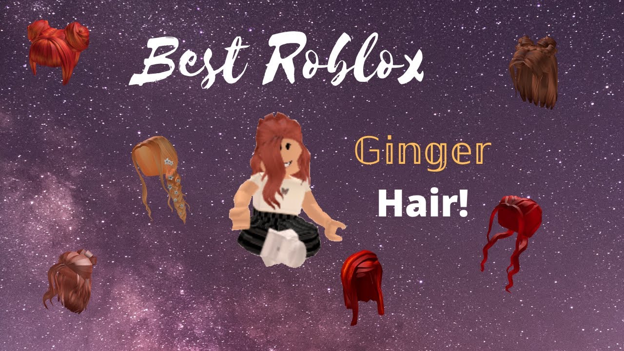 Best roblox ginger hair! - YouTube
