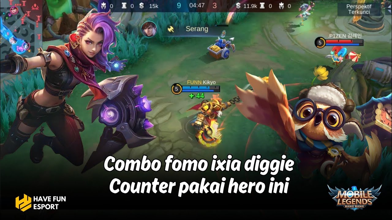 Cara Counter Combo Ixia-Diggie di Ranked! Dijamin Musuh Nggak Berkutik🔥 ...
