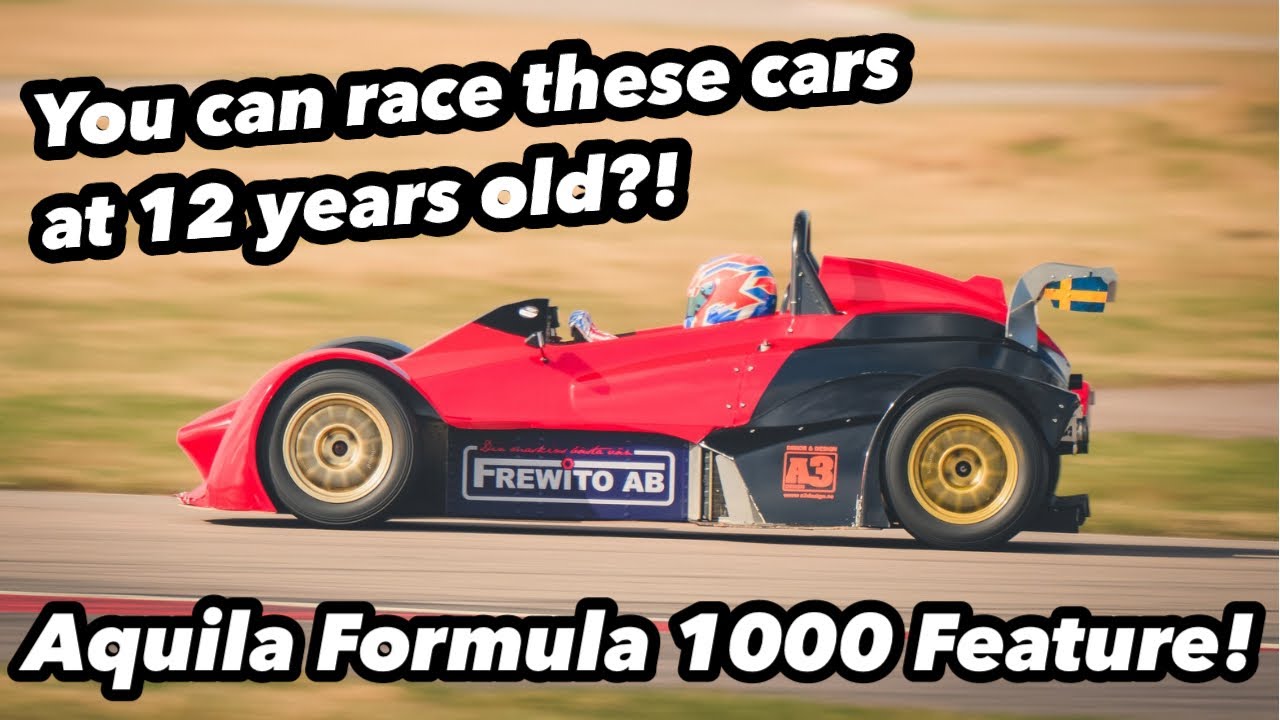 YOU CAN RACE THESE CARS AT 11 YEARS OLD?! Exploring the Aquila Formula ...