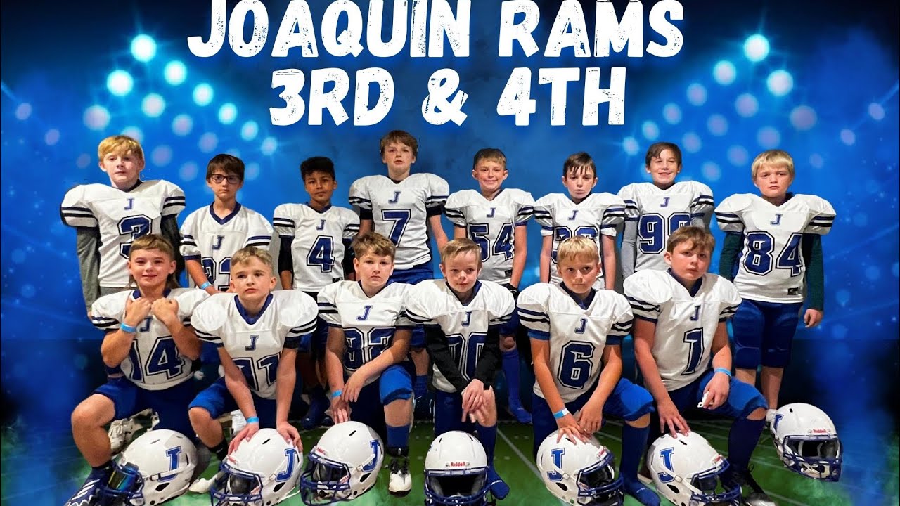 Joaquin Rams Red Zone Highlights! - YouTube