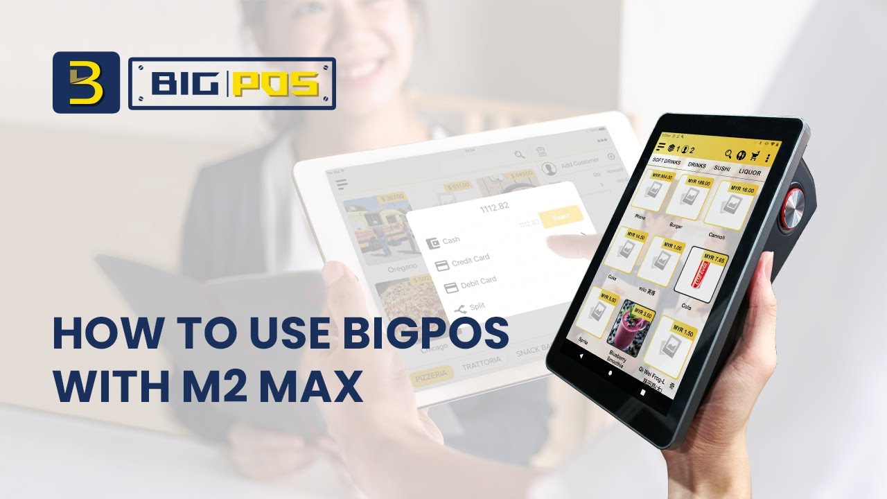 BIGPOS | M2MAX POS tutorial - YouTube