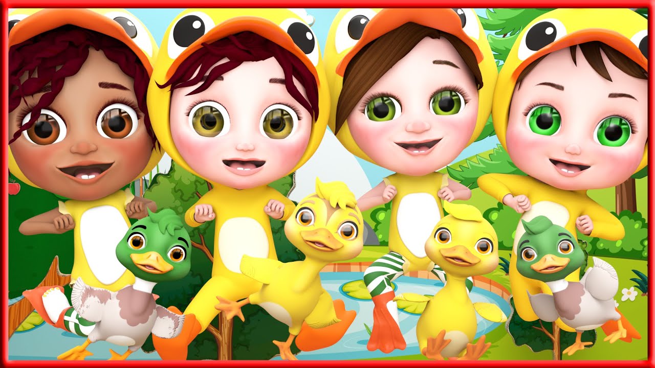 Seis patitos - ¡Nueva Versión - !Canciones Y Dibujos Infantiles . - YouTube