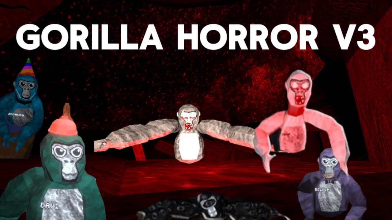 Playing Gorilla Horror V3 - YouTube