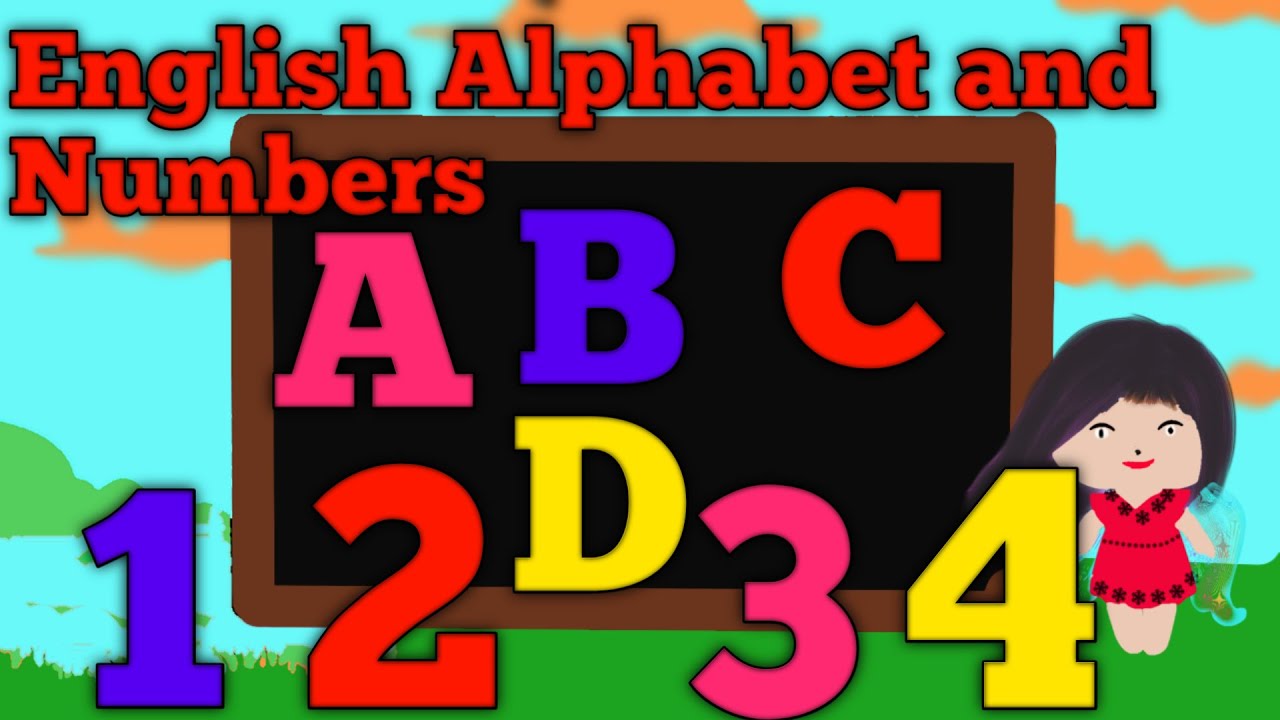 ABCD Alphabet and 1234 Number for children with Fairy Princess - YouTube