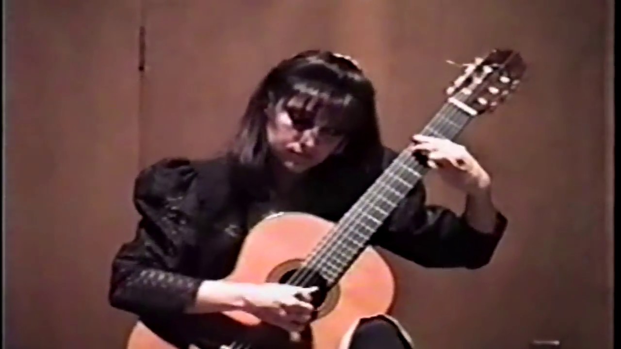 Irene Gomez, concert 1993. Soliloquio, Henri Sauguet, French composer ...
