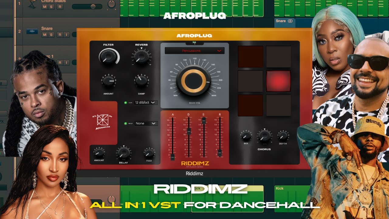 Riddimz • Free All in 1 VST Plugin for Dancehall • Old school & Modern ...