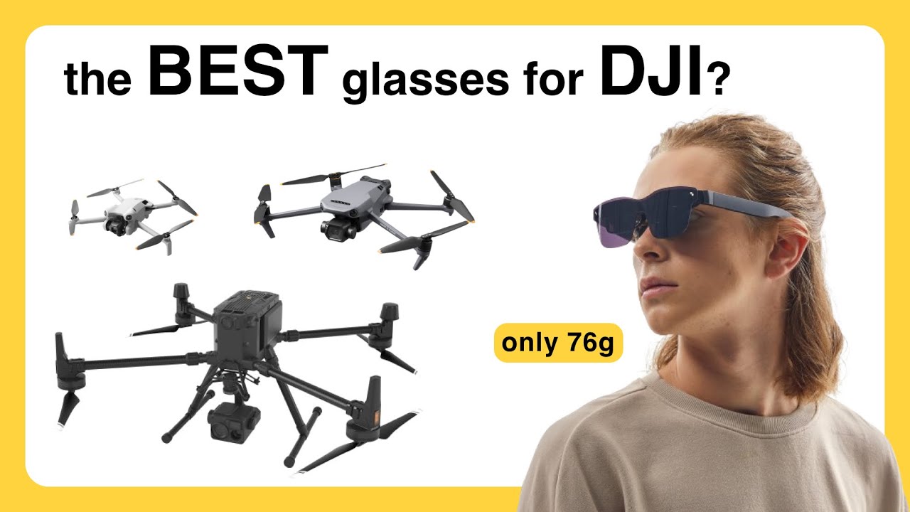 Why do you need this glasses for your DJI drone? - YouTube