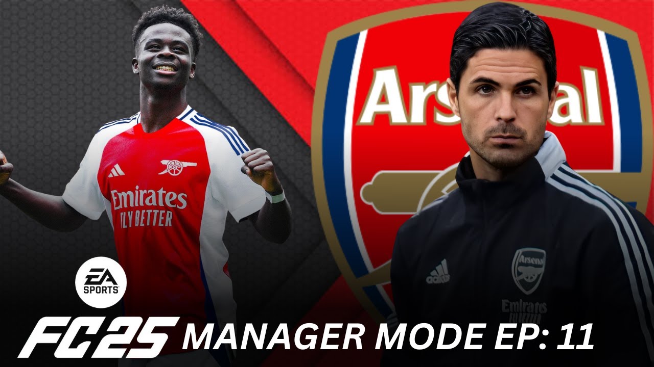 Arsenal EAFC Manager Mode Ep 11 - YouTube