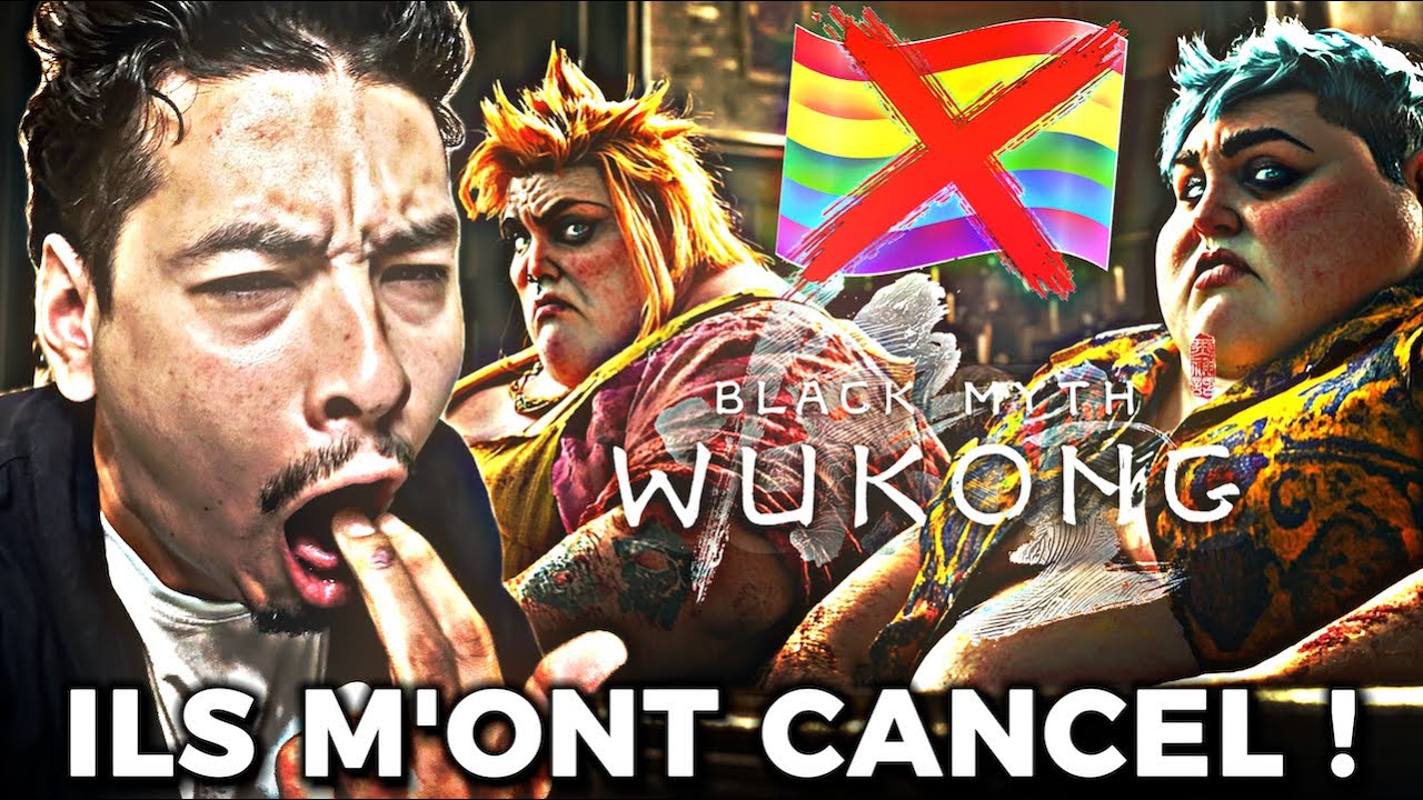 EXSERV et les WOKES ont fait SUPPRIMER ma VIDÉO ! (Polémique BLACK MYTH ...