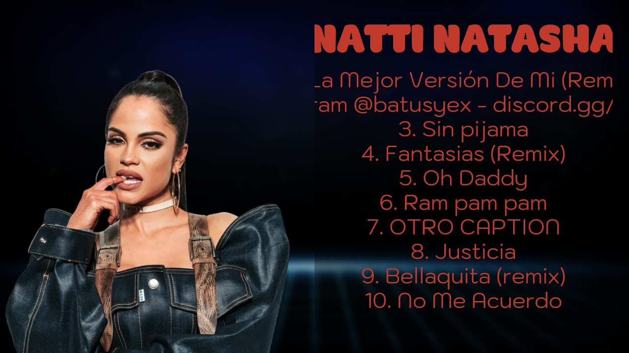 ️ Natti Natasha ️ ~ Greatest Hits ~ Best Songs Music Hits Collection ...