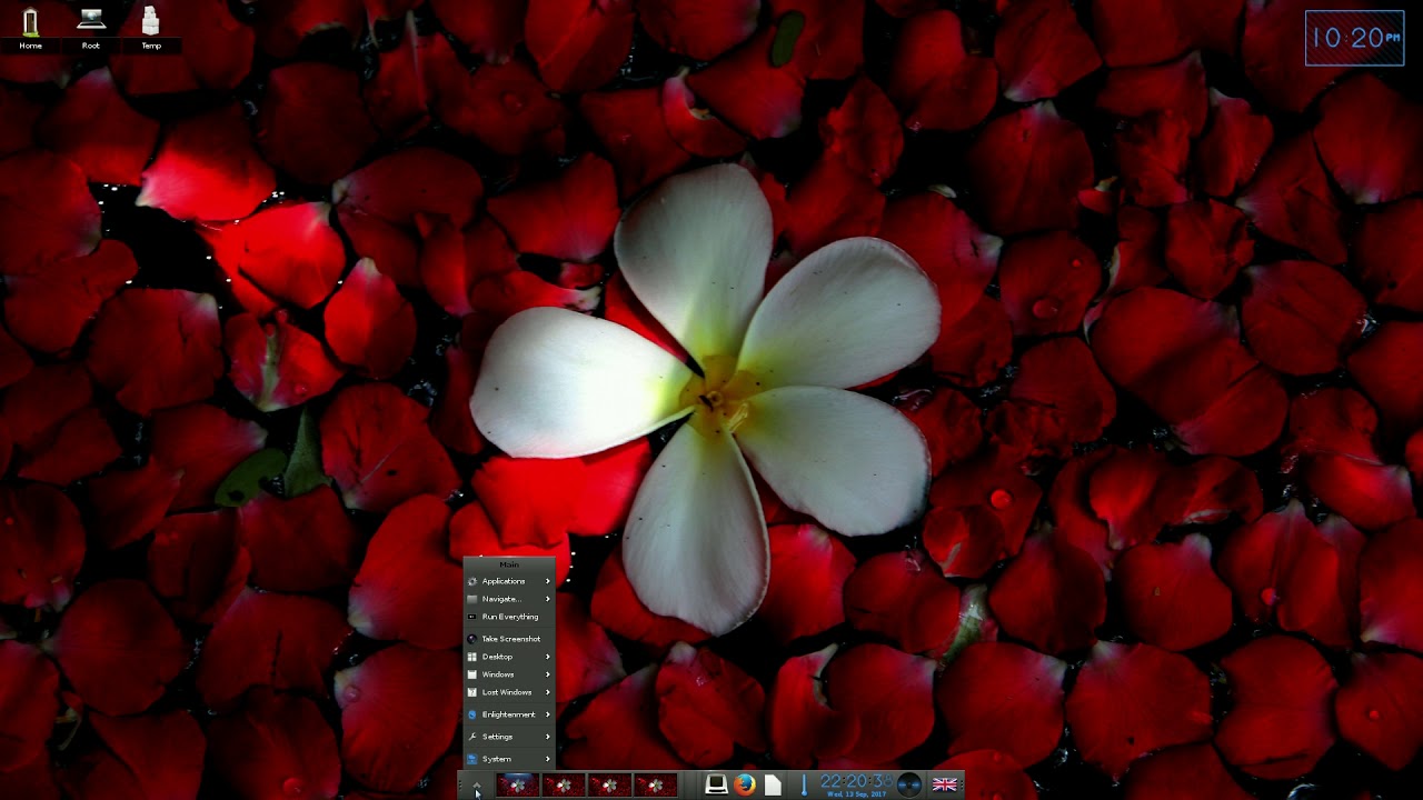 Arch Linux With Enlightenment.....Light And Bright..!! - YouTube