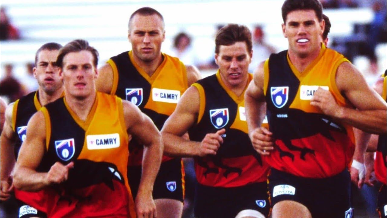 1997 Preseason Trial Match Adelaide Crows Vs Essendon Bombers 15-02-97 ...