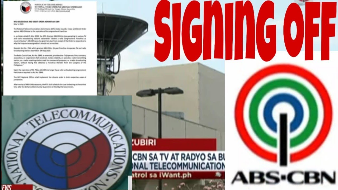 ABS CBN Signing Off - YouTube