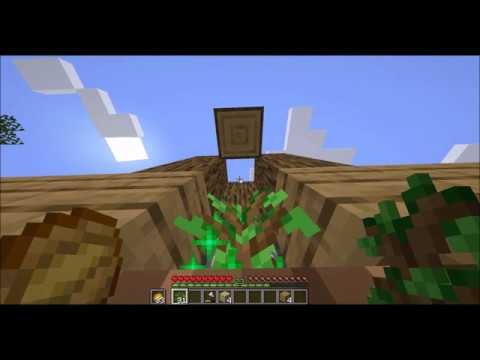 Skyblock friendly AFK Tree farm | Simple AFK Tree Farm (1 Redstone Dust ...