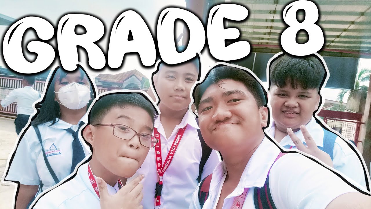 FIRST DAY OF GRADE 8 - YouTube