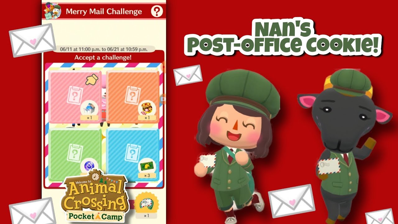 Opening Nan's Post-Office Cookie 📮 (Merry Mail Challenge) 💌 | Animal ...