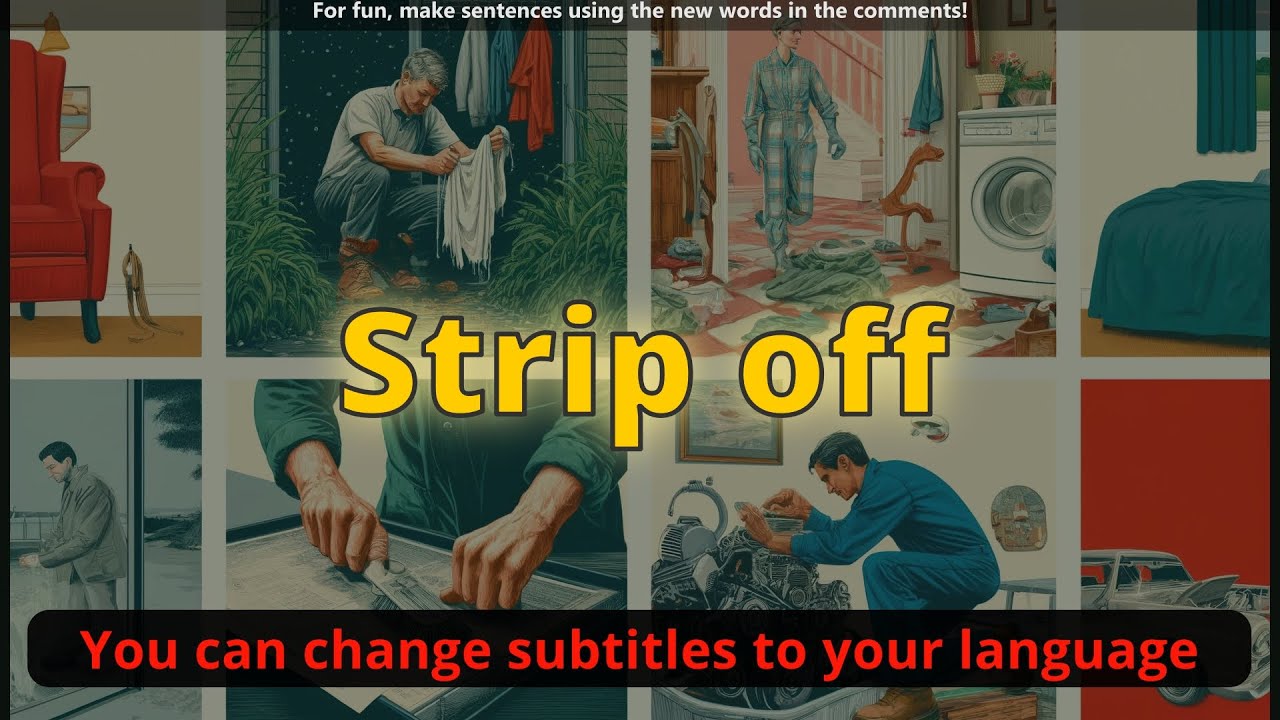 Strip off meaning with 5 examples - YouTube