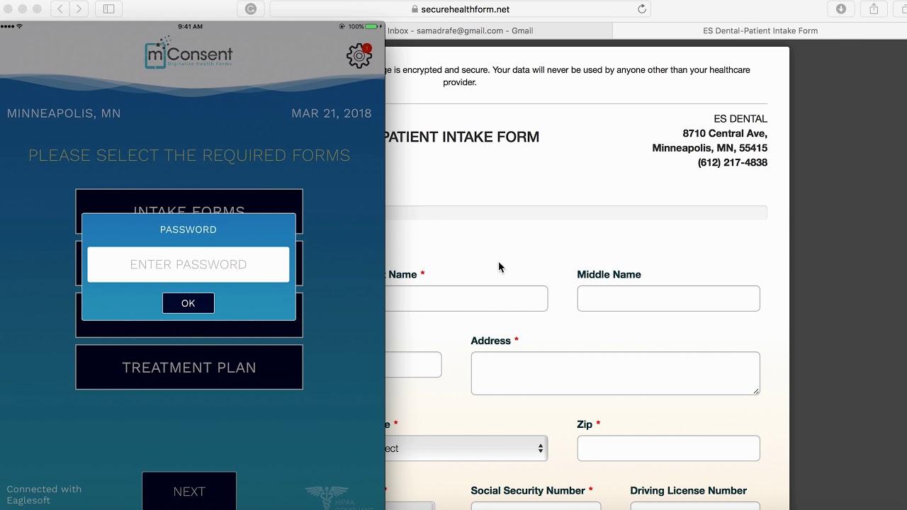 New Eaglesoft - Treatment Plan & Webforms - YouTube
