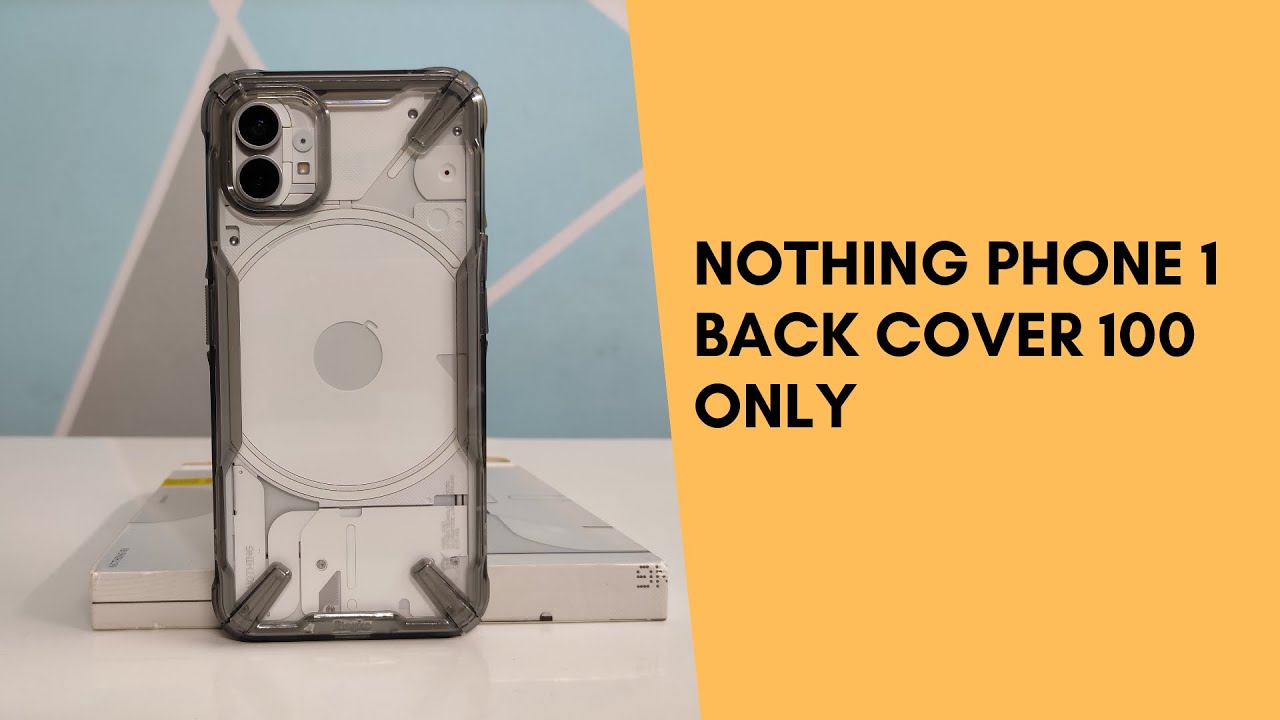 nothing phone 1 back cover 100 only - YouTube