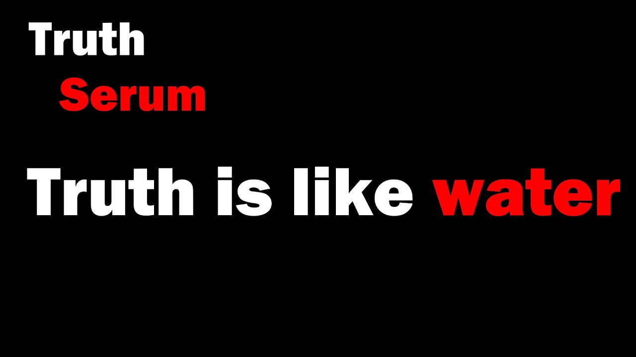Ep.1: Truth is like water - YouTube