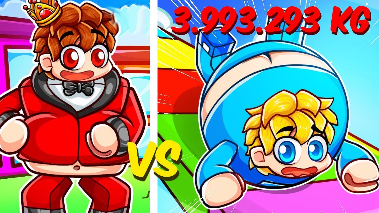 WER WIRD FETTER IN ROBLOX FAT RACE SIMULATOR ?! - YouTube
